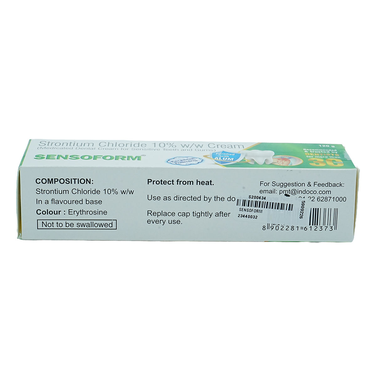 Sensoform Medicated Dental Cream 120 gm Price, Uses, Side Effects ...