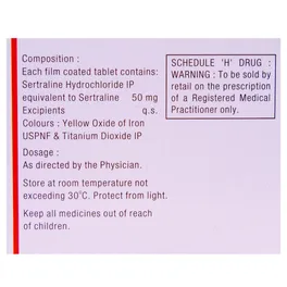 Serta-50 Tablet | Uses, Side Effects, Price | Apollo Pharmacy
