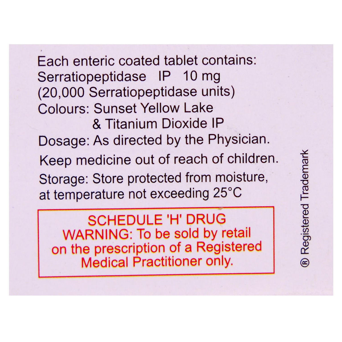 Serax Forte Tablet 10's Price, Uses, Side Effects, Composition - Apollo ...