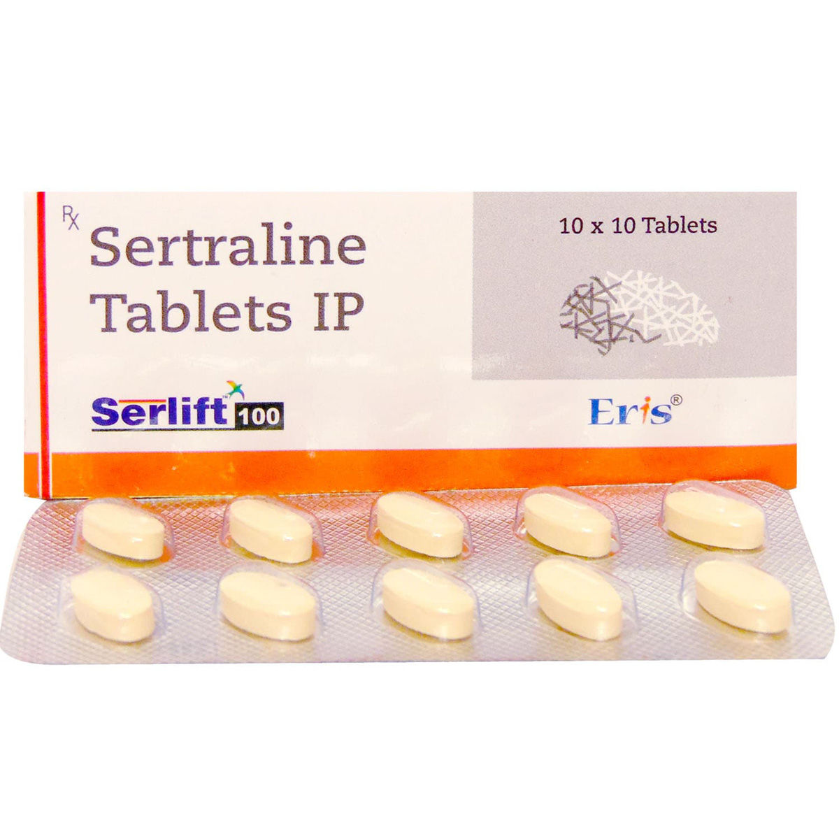 Serlift 100 Tablet 10's Price, Uses, Side Effects, Composition - Apollo ...