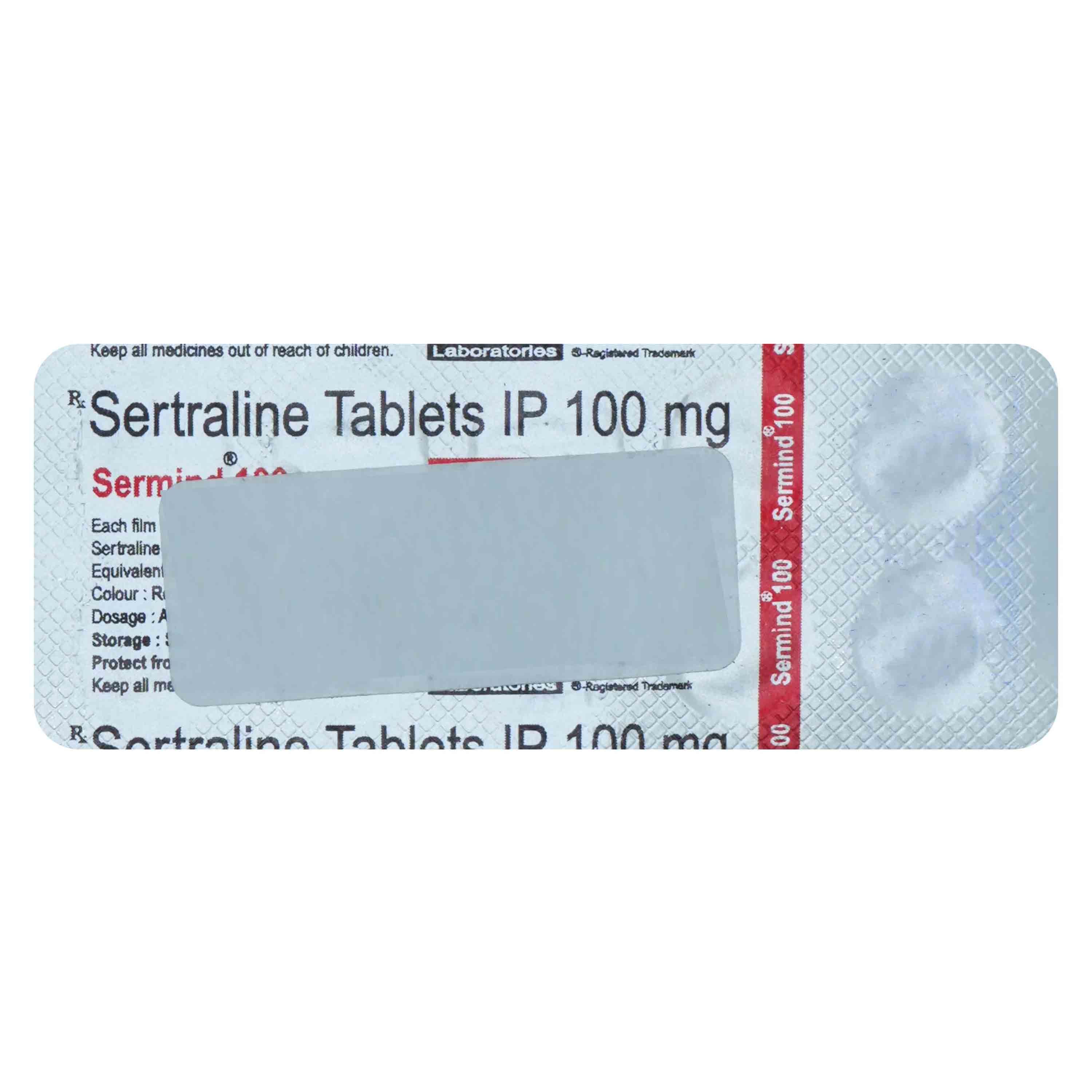 Sermind 100 Tablet | Uses, Side Effects, Price | Apollo Pharmacy