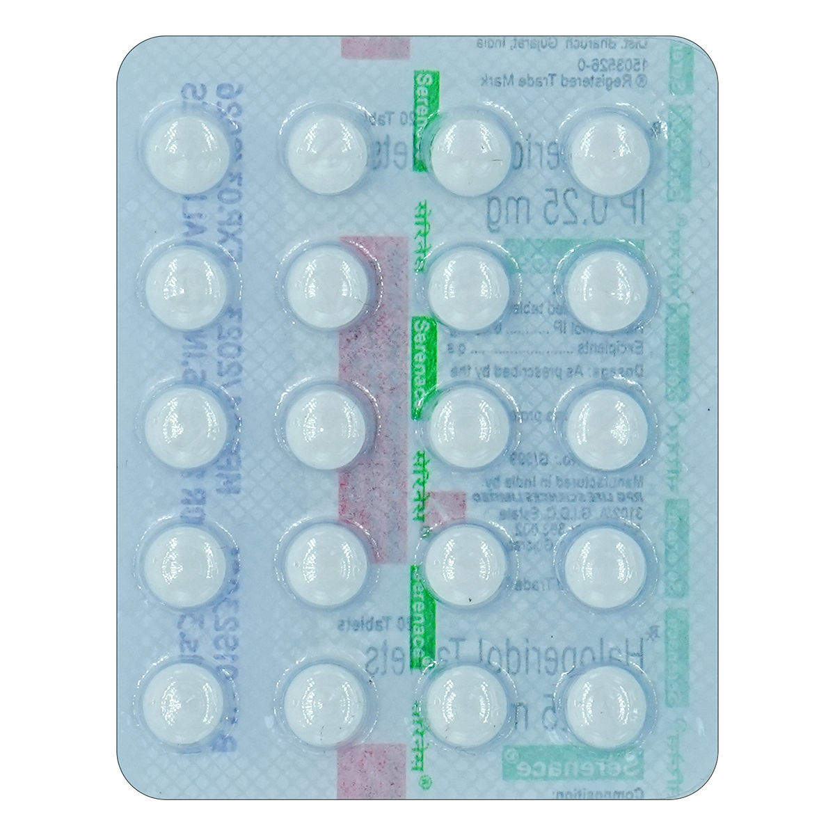 Serenace 0.25 Tablet 20's Price, Uses, Side Effects, Composition ...