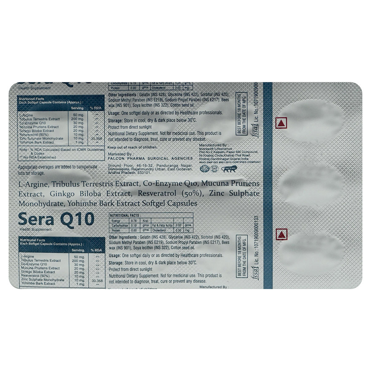 Sera Q10 Softgel Capsule | Uses, Side Effects, Price | Apollo Pharmacy