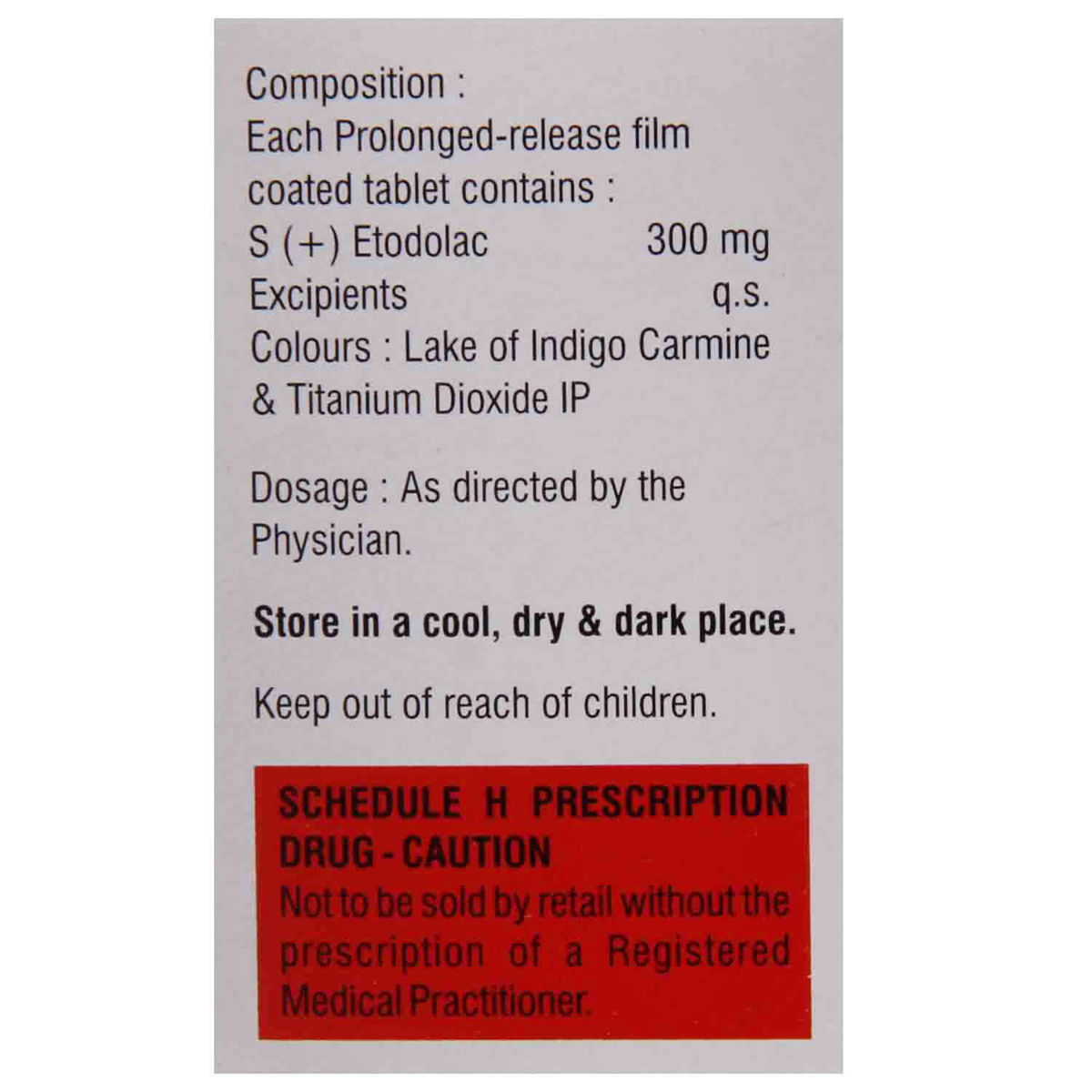 Setolac 300 ER Tablet | Uses, Side Effects, Price | Apollo Pharmacy