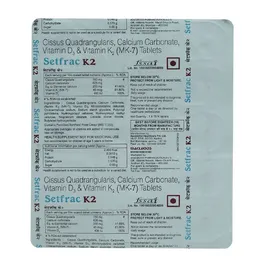 Setfrac K2 Tablet | Uses, Side Effects, Price | Apollo Pharmacy