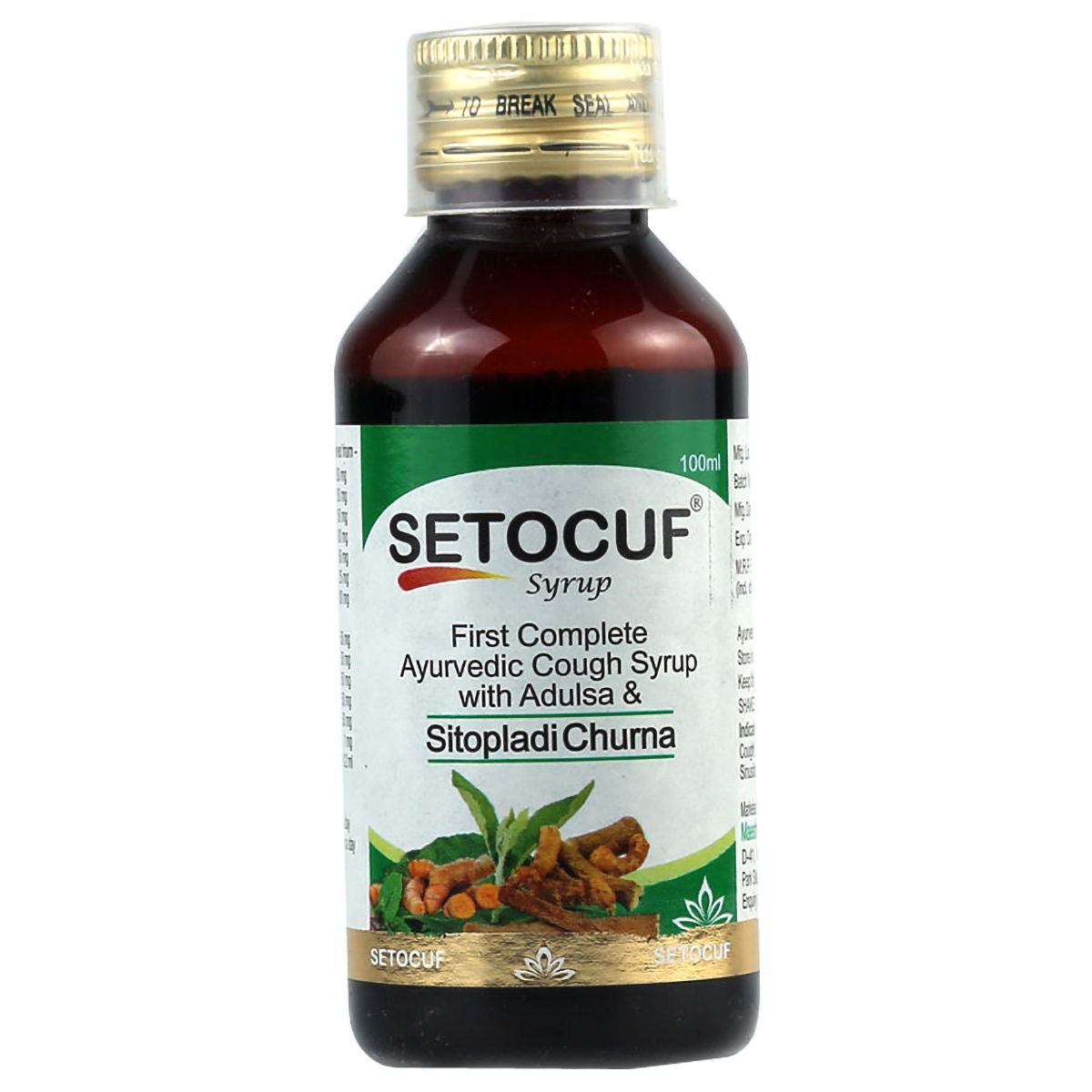 Buy Setocuf Syrup, 100 ml | 19 Minutes Delivery | Apollo Pharmacy