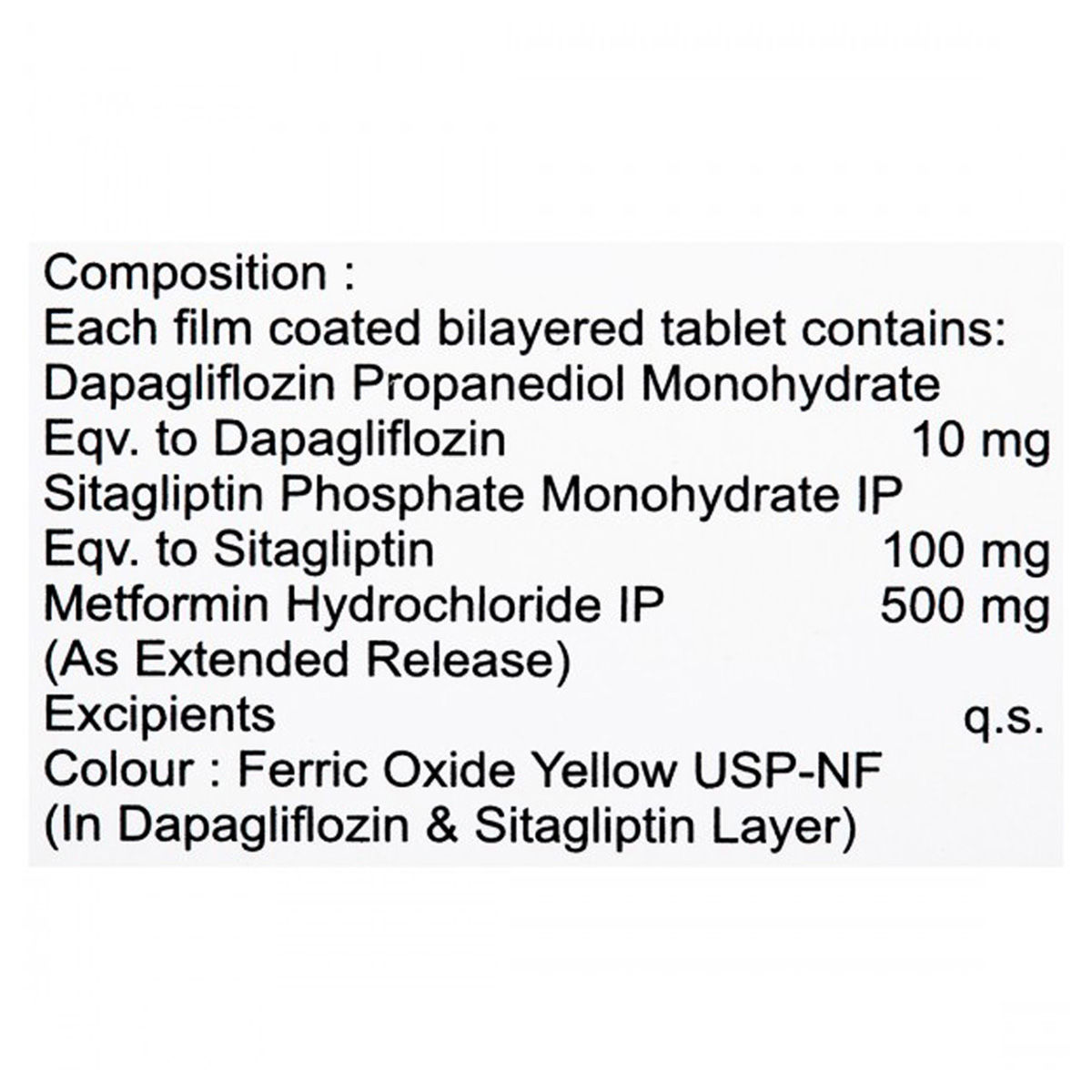 Sgltd-Trio 500 Tablet | Uses, Side Effects, Price | Apollo Pharmacy