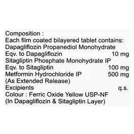 Sgltd-Trio 500 Tablet | Uses, Side Effects, Price | Apollo Pharmacy
