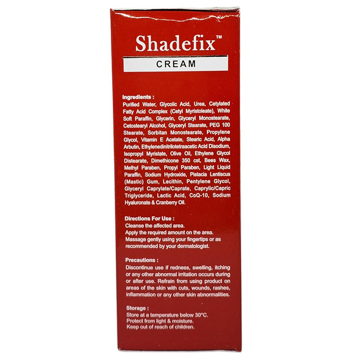 Shadefix Cream | Uses, Side Effects, Price | Apollo Pharmacy