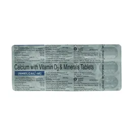 Shelcal-M Tablet | Uses, Side Effects, Price | Apollo Pharmacy
