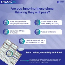 Shelcal-500 Tablet | Uses, Side Effects, Price | Apollo Pharmacy