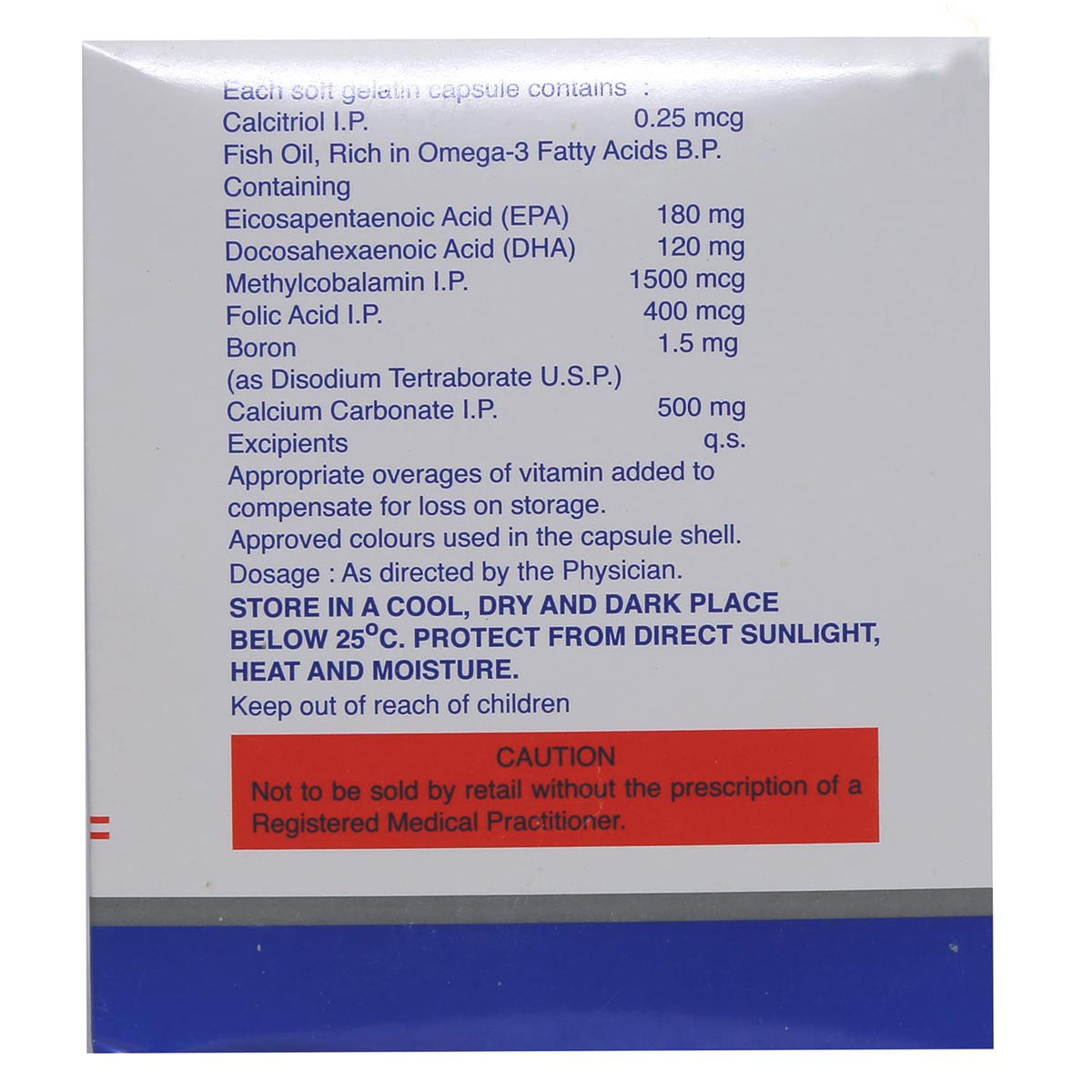 Shelcal-CT Max Soft Gelatin Capsule | Uses, Side Effects, Price ...