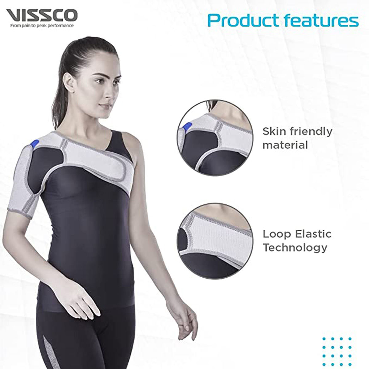 Vissco Shoulder Immobilizer, 1 Count Price, Uses, Side Effects ...