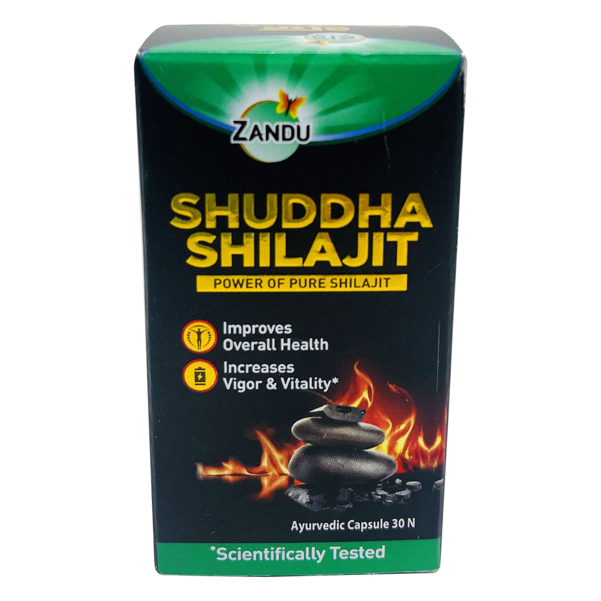 Buy Zandu Shuddha Shilajit, 30 Capsules | 19 Minutes Delivery | Apollo ...