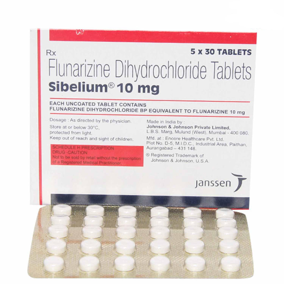 Sibelium 10 mg Tablet 30's Price, Uses, Side Effects, Composition ...