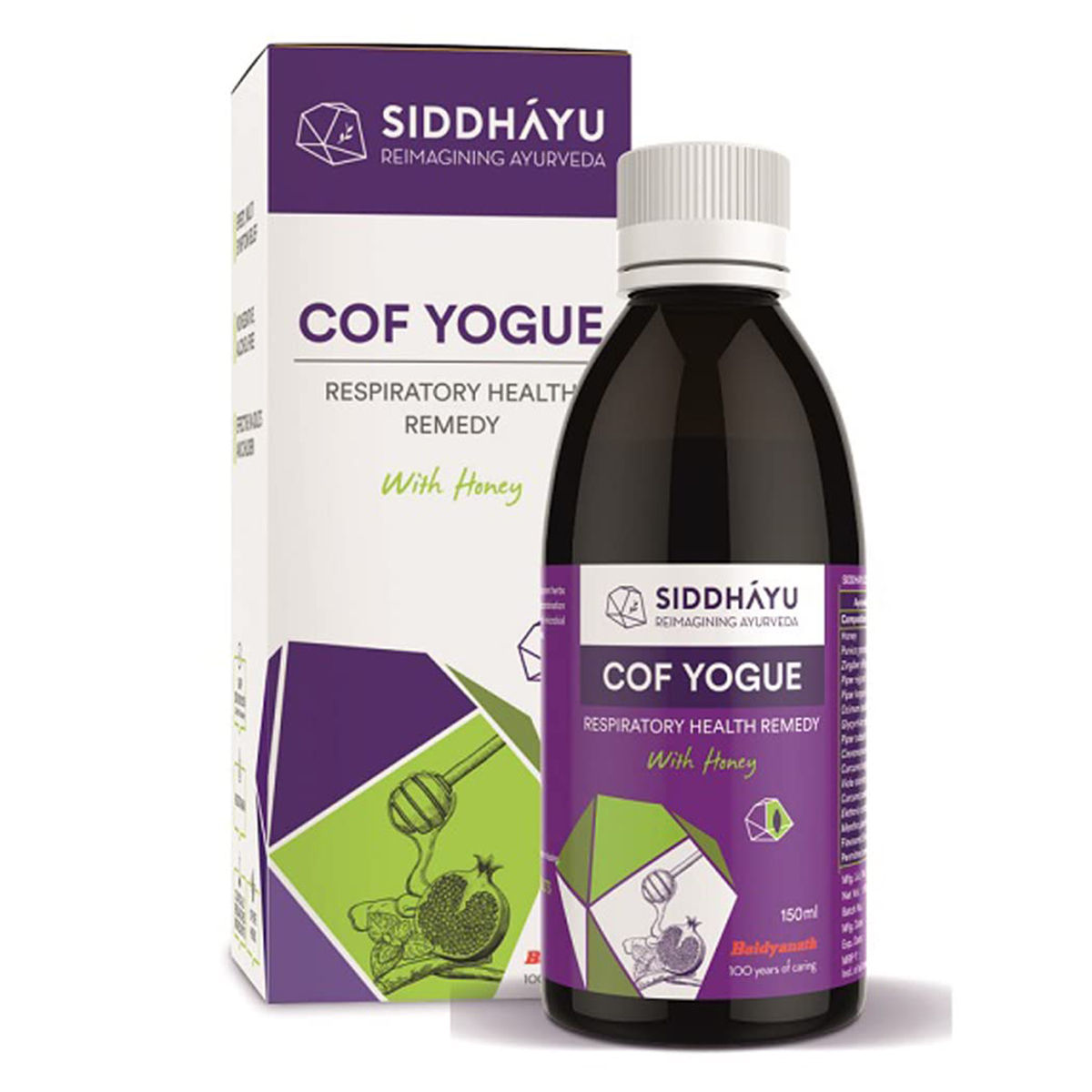Buy Siddhayu Cof Yogue Respiratory Health Remedy Syrup, 150 ml | 19 ...