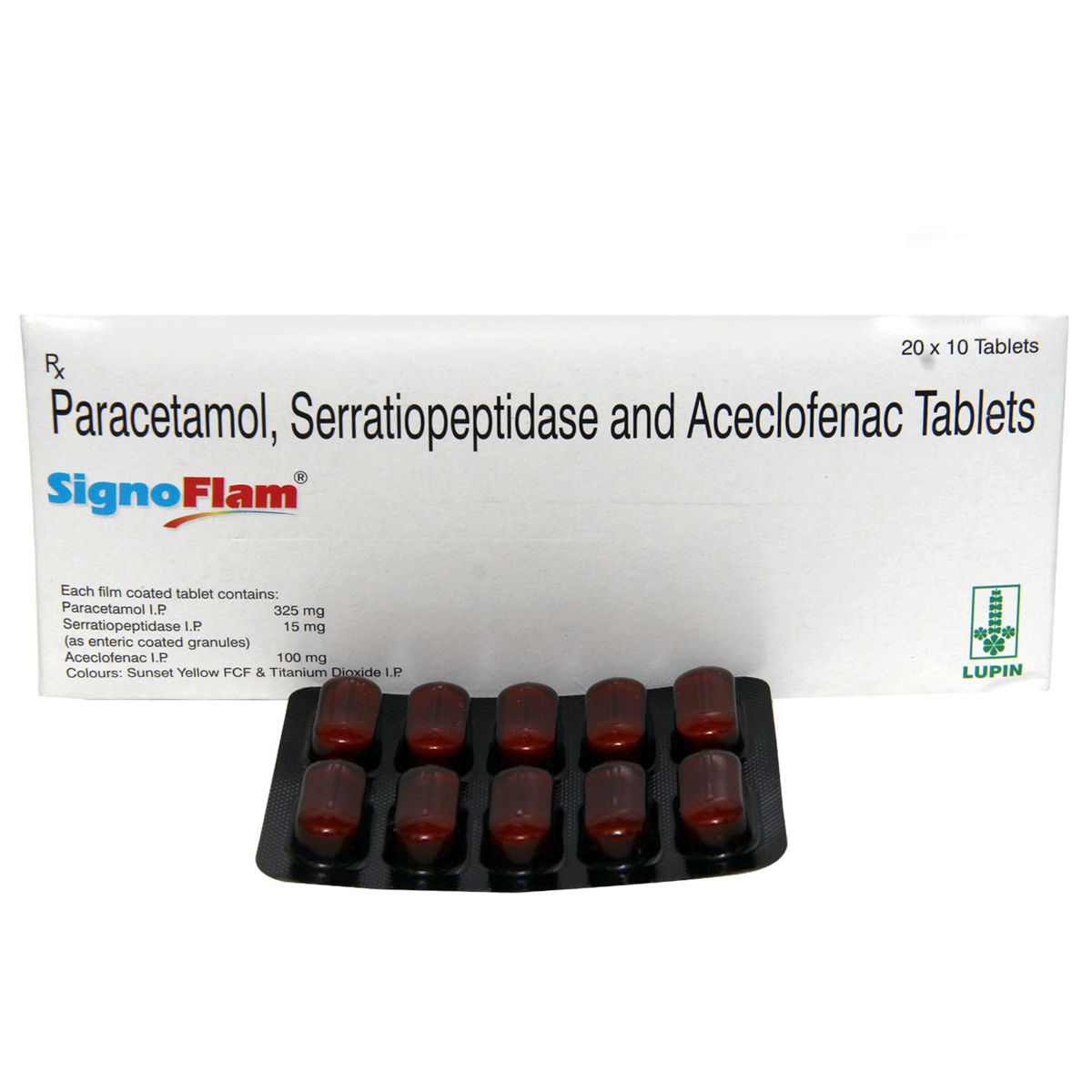 Signoflam Tablet 10's Price, Uses, Side Effects, Composition - Apollo ...