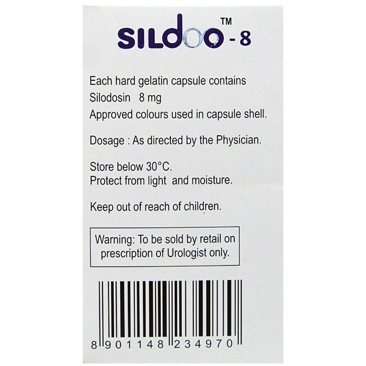 Sildoo-8 Capsule 10's Price, Uses, Side Effects, Composition - Apollo ...