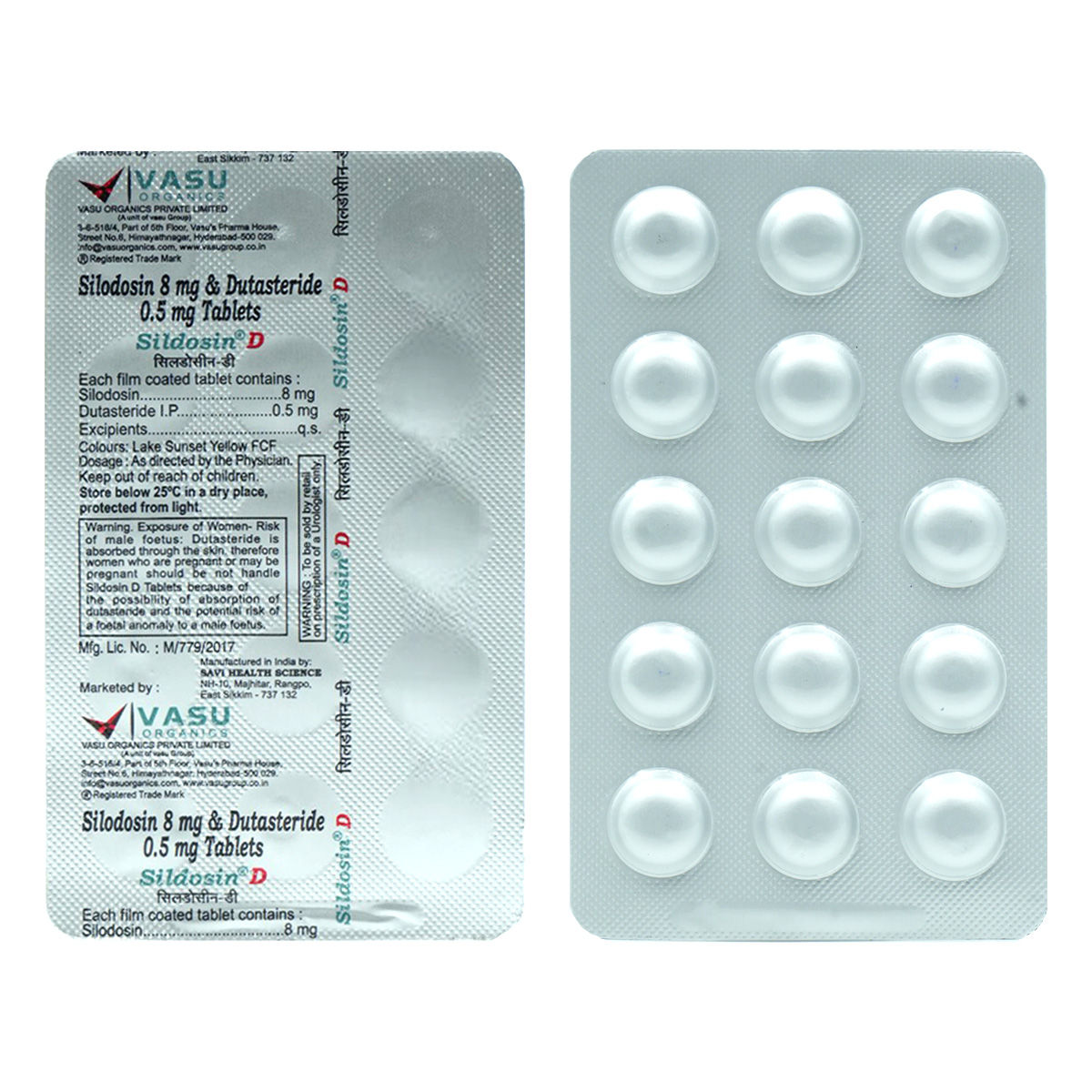 Sildosin D Tablet | Uses, Side Effects, Price | Apollo Pharmacy