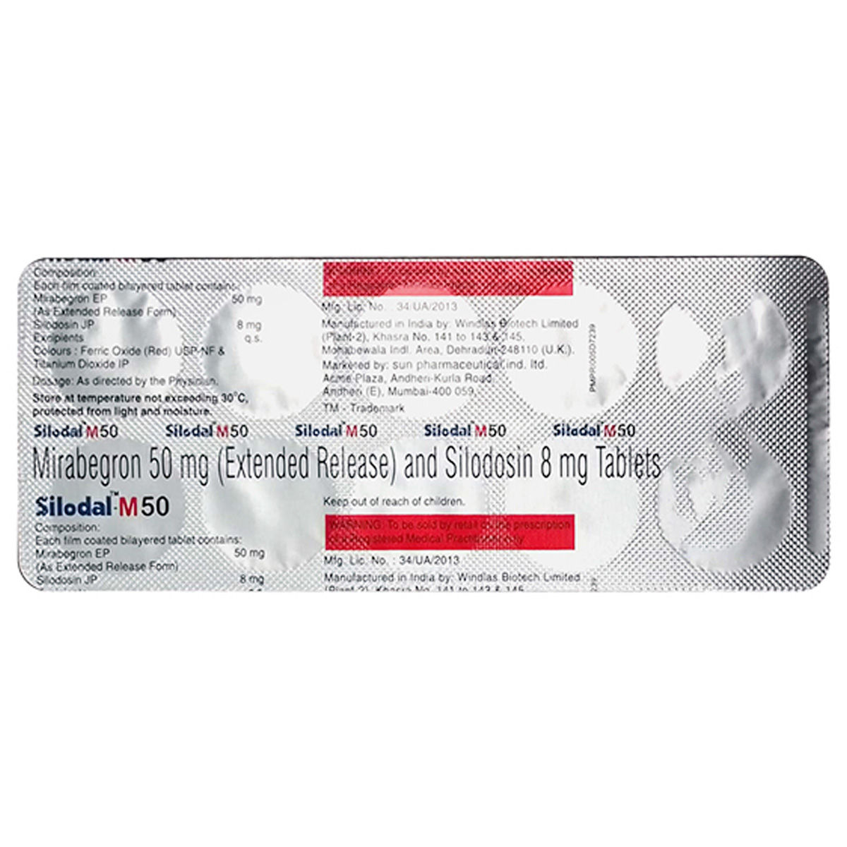 Silodal-M 50 Tablet 10's | Uses, Side Effects, Price | Apollo Pharmacy