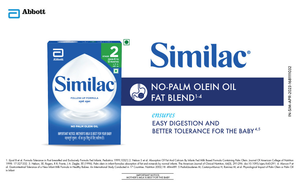 Similac Classic Follow-Up Formula Stage 2 Powder (After 6 Months), 800 ...