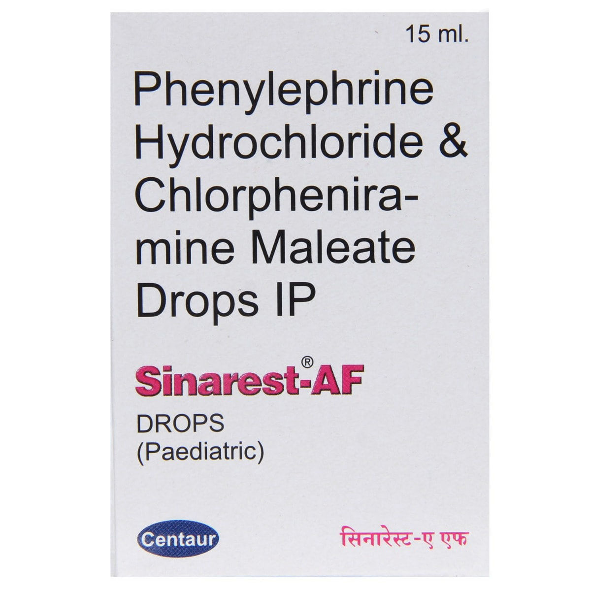 Sinarest AF Drops | Uses, Side Effects, Price | Apollo Pharmacy