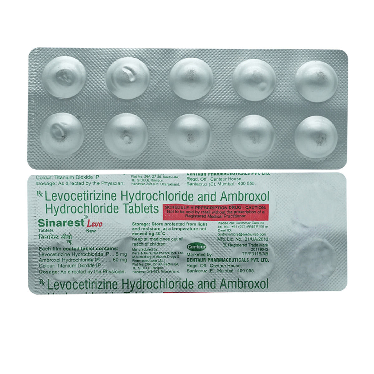 Sinarest Levo New Tablet | Uses, Side Effects, Price | Apollo Pharmacy