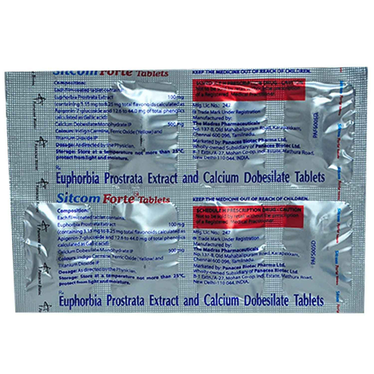 Sitcom Forte Tablet | Uses, Side Effects, Price | Apollo Pharmacy