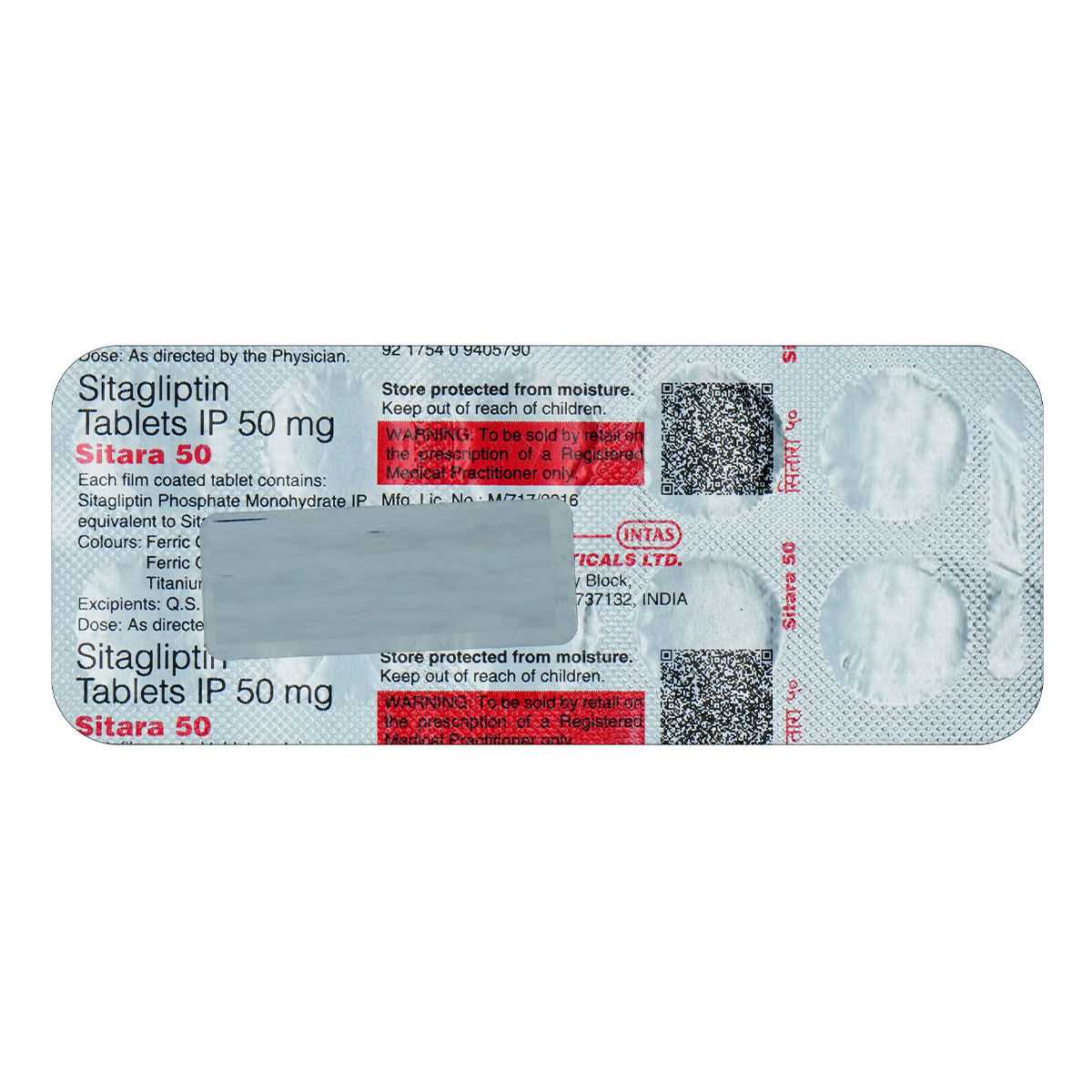 Sitara 50Mg Tab | Uses, Side Effects, Price | Apollo Pharmacy