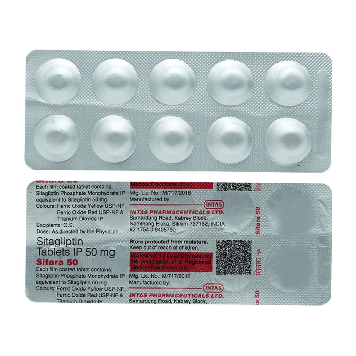 Sitara 50Mg Tab 10'S Price, Uses, Side Effects, Composition - Apollo ...