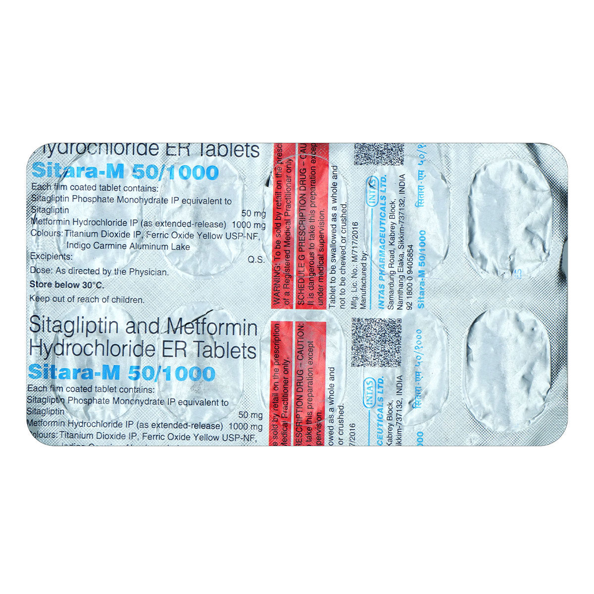 Sitara-M 50/1000Mg Tab | Uses, Side Effects, Price | Apollo Pharmacy