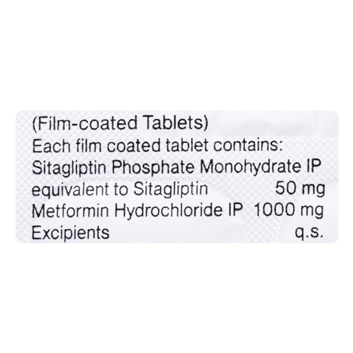 Sitared M 50/1000 Tablet 15's Price, Uses, Side Effects, Composition ...
