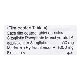 Sitared M 50/1000 Tablet | Uses, Side Effects, Price | Apollo Pharmacy