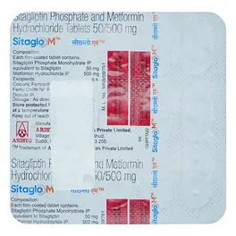 Sitaglo M 50/500 mg Tablet | Uses, Side Effects, Price | Apollo Pharmacy