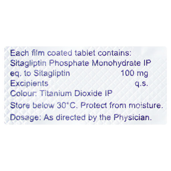 Sitaglyn 100 Tablet 10's Price, Uses, Side Effects, Composition ...