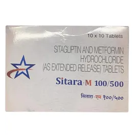 Sitara M 100/500 mg Tablet | Uses, Side Effects, Price | Apollo Pharmacy