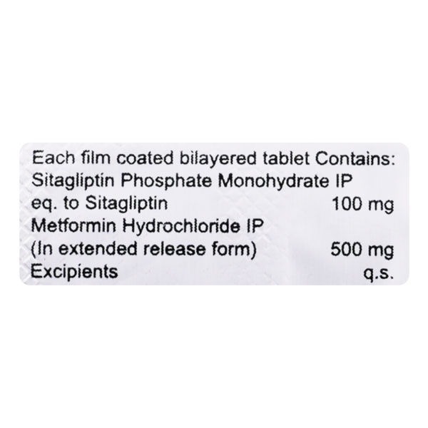 Sitaglyn M 100/500 Tablet | Uses, Side Effects, Price | Apollo Pharmacy
