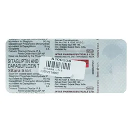 Sitara D 50/5 mg Tablet | Uses, Side Effects, Price | Apollo Pharmacy