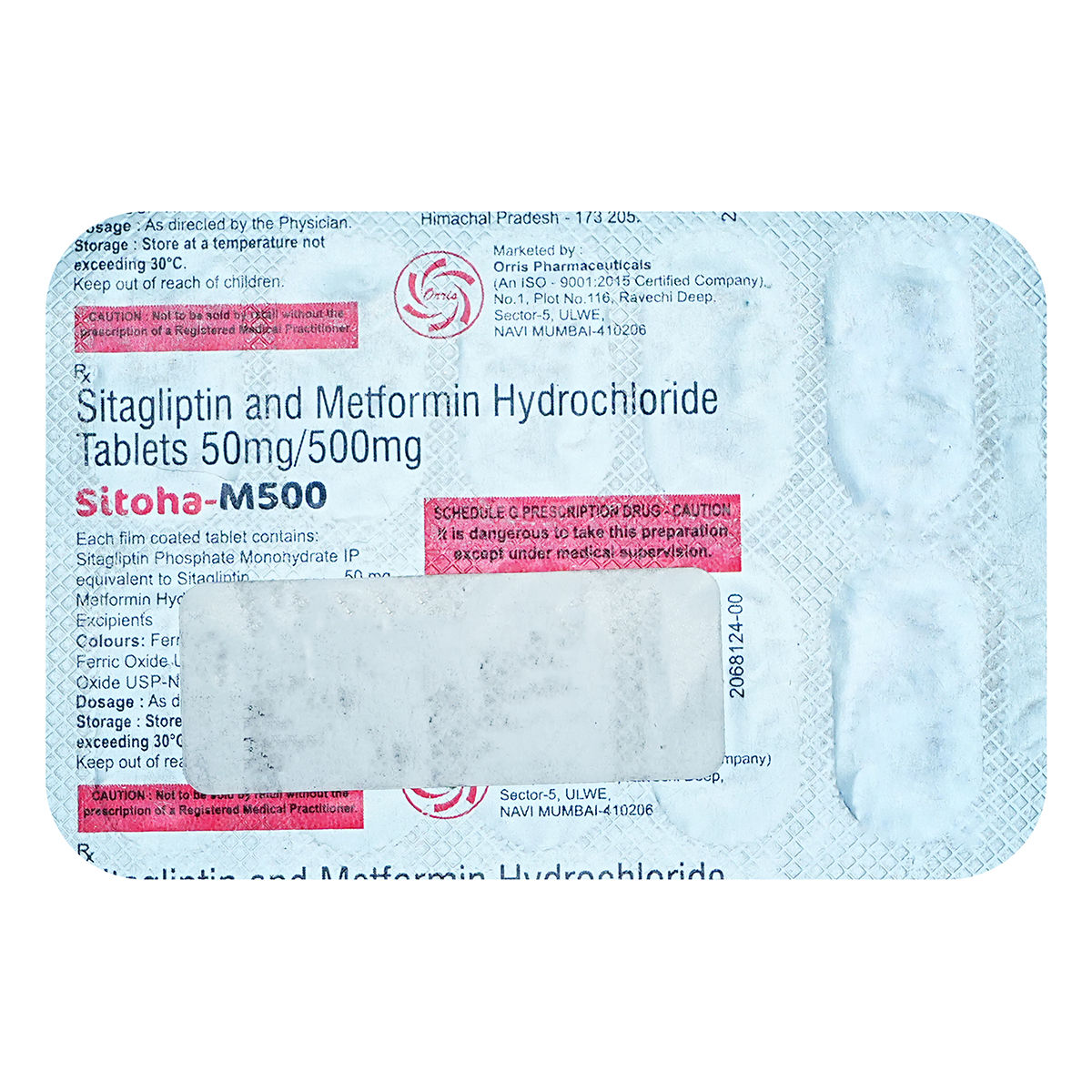 Sitoha-M500 Tablet | Uses, Side Effects, Price | Apollo Pharmacy