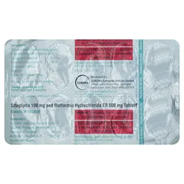 Sitabite M 100/500 Tablet | Uses, Side Effects, Price | Apollo Pharmacy