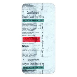 Sitaxa D 5/100 Tablet | Uses, Side Effects, Price | Apollo Pharmacy