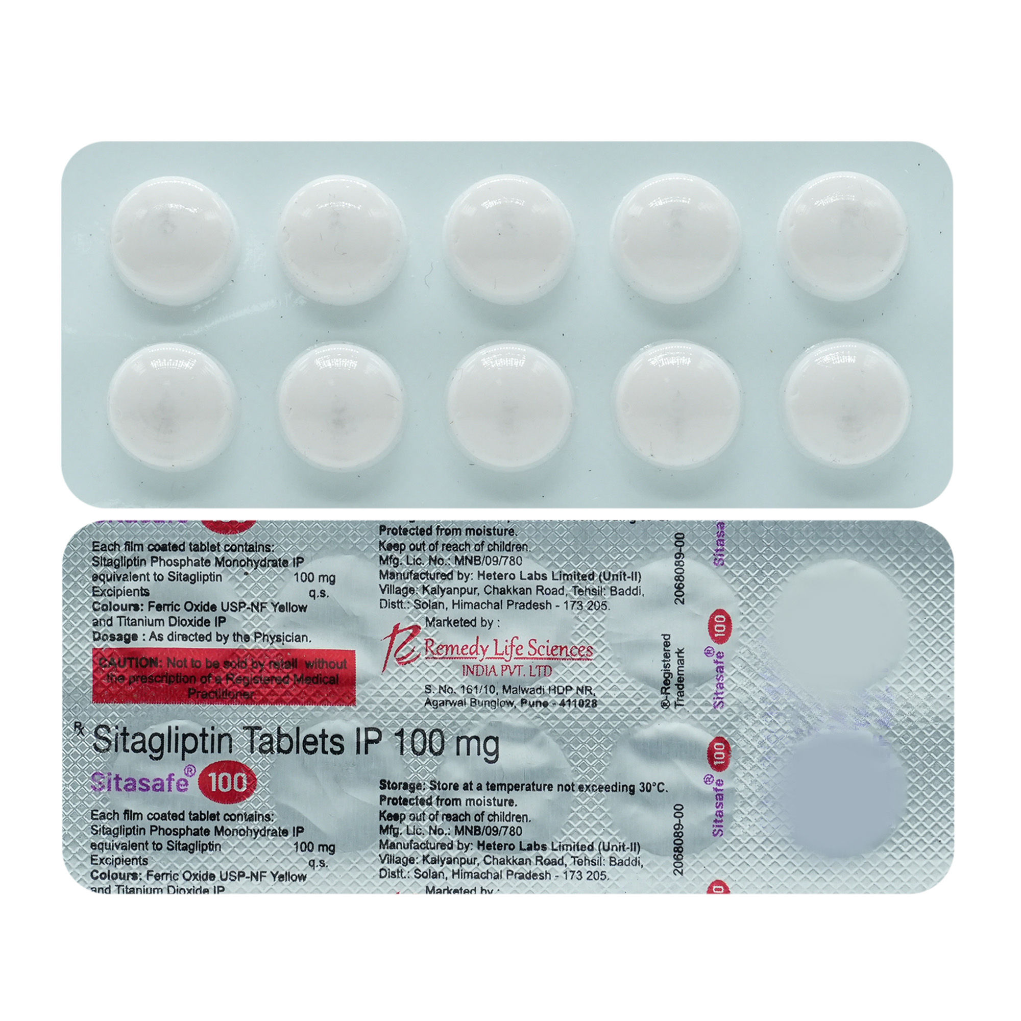 Sitasafe 100 Tablet | Uses, Side Effects, Price | Apollo Pharmacy