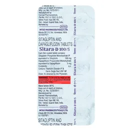 Sitara-D 100/5 Tablet | Uses, Side Effects, Price | Apollo Pharmacy