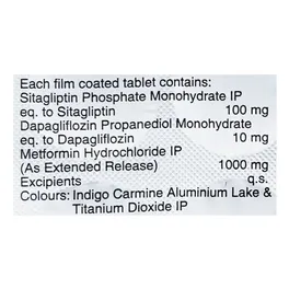 Sitara-DM 1000 Tablet | Uses, Side Effects, Price | Apollo Pharmacy