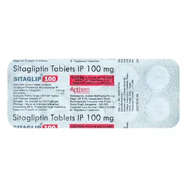 Sitaglip 100 Tablet | Uses, Side Effects, Price | Apollo Pharmacy