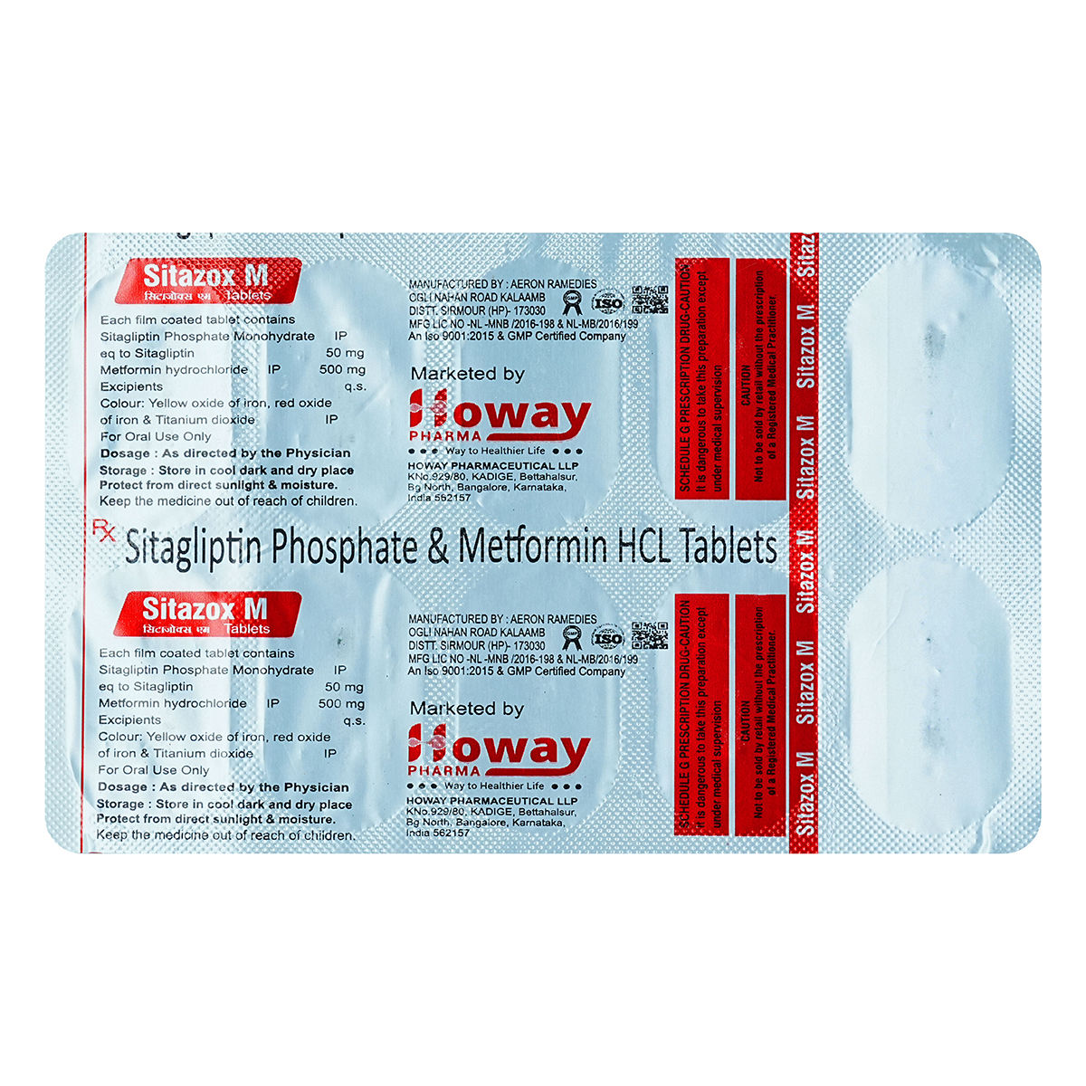 Sitazox M Tablet | Uses, Side Effects, Price | Apollo Pharmacy