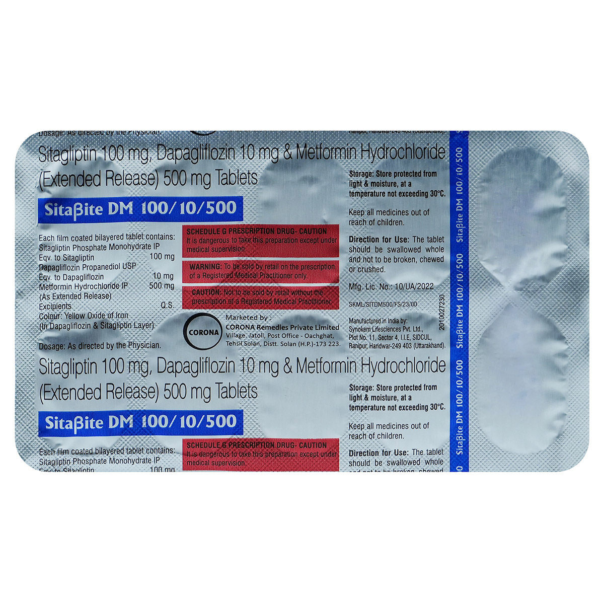 Sitashine 50 mg/1000 mg Tablet | Uses, Side Effects, Price | Apollo ...