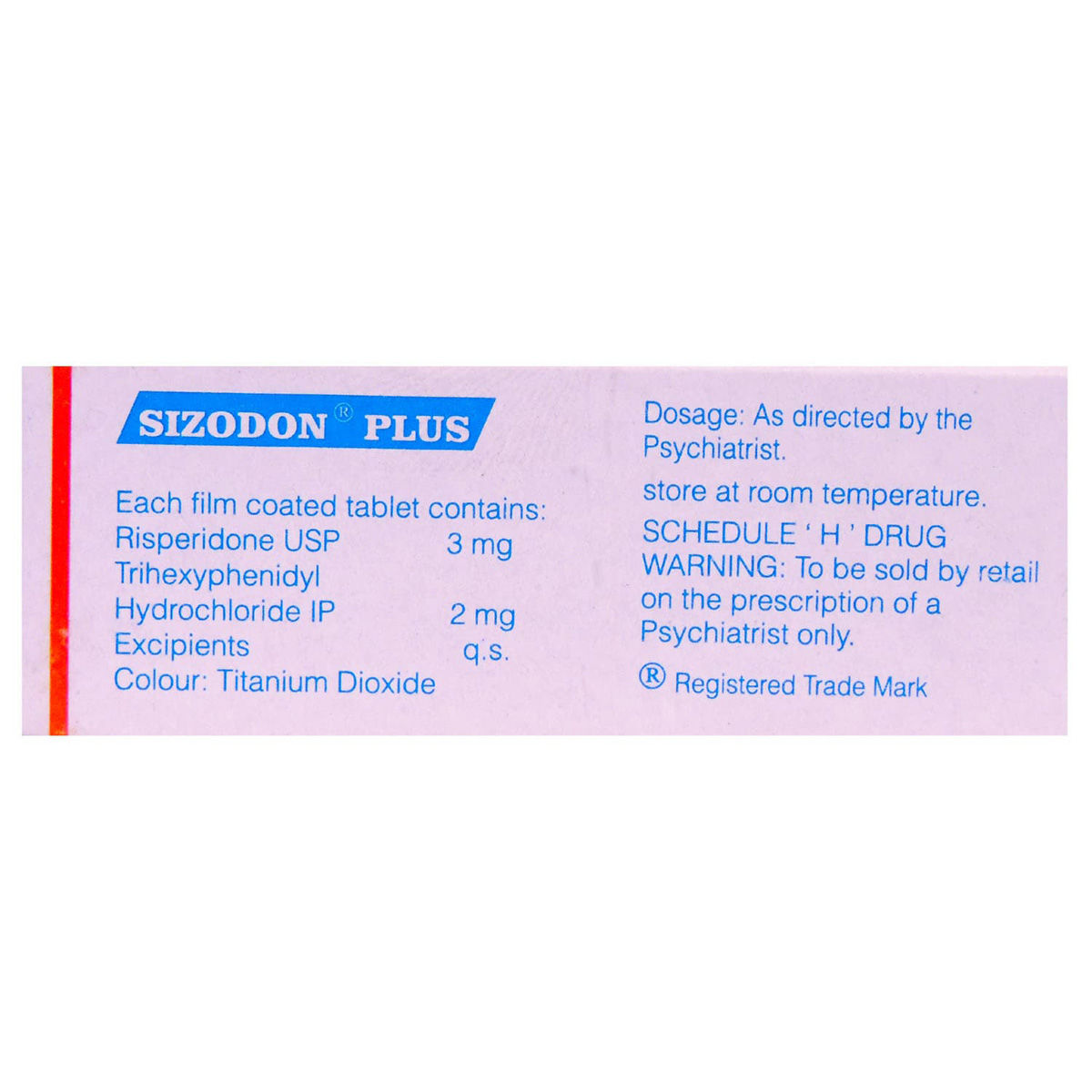 Sizodon Plus Tablet 10's Price, Uses, Side Effects, Composition ...