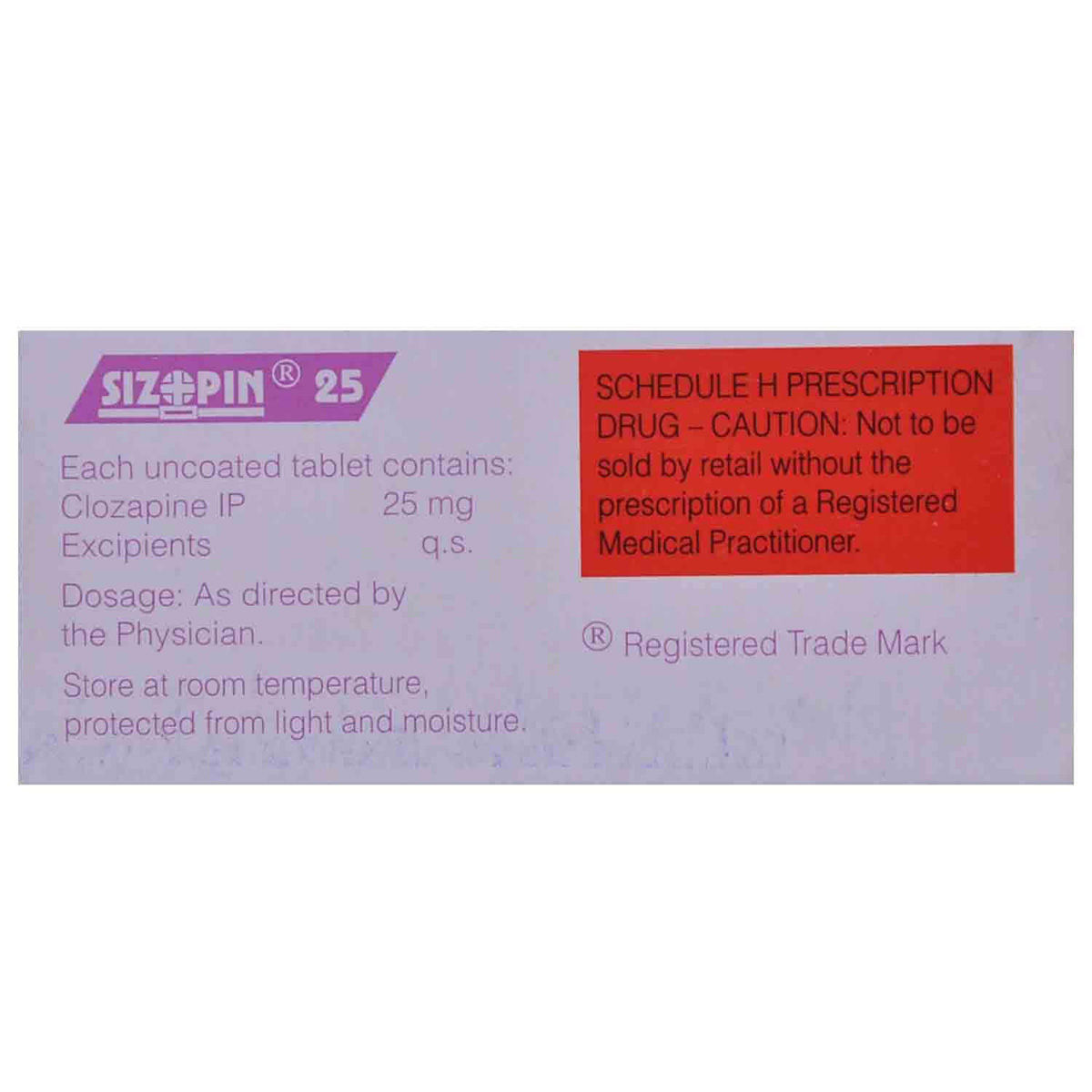 SIZOPIN 25MG TABLET | Uses, Side Effects, Price | Apollo Pharmacy