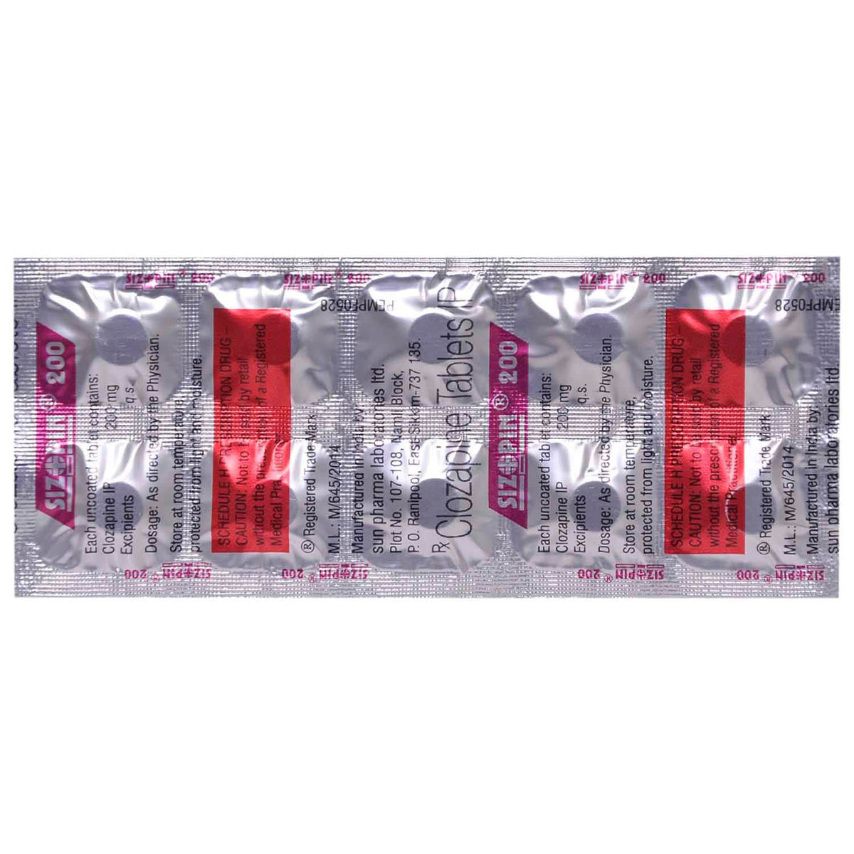 SIZOPIN 200MG TABLET Price, Uses, Side Effects, Composition - Apollo ...